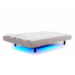 Ergo-Pedic Massaging Zero Gravity Adjustable Bed with Wireless Remote ...